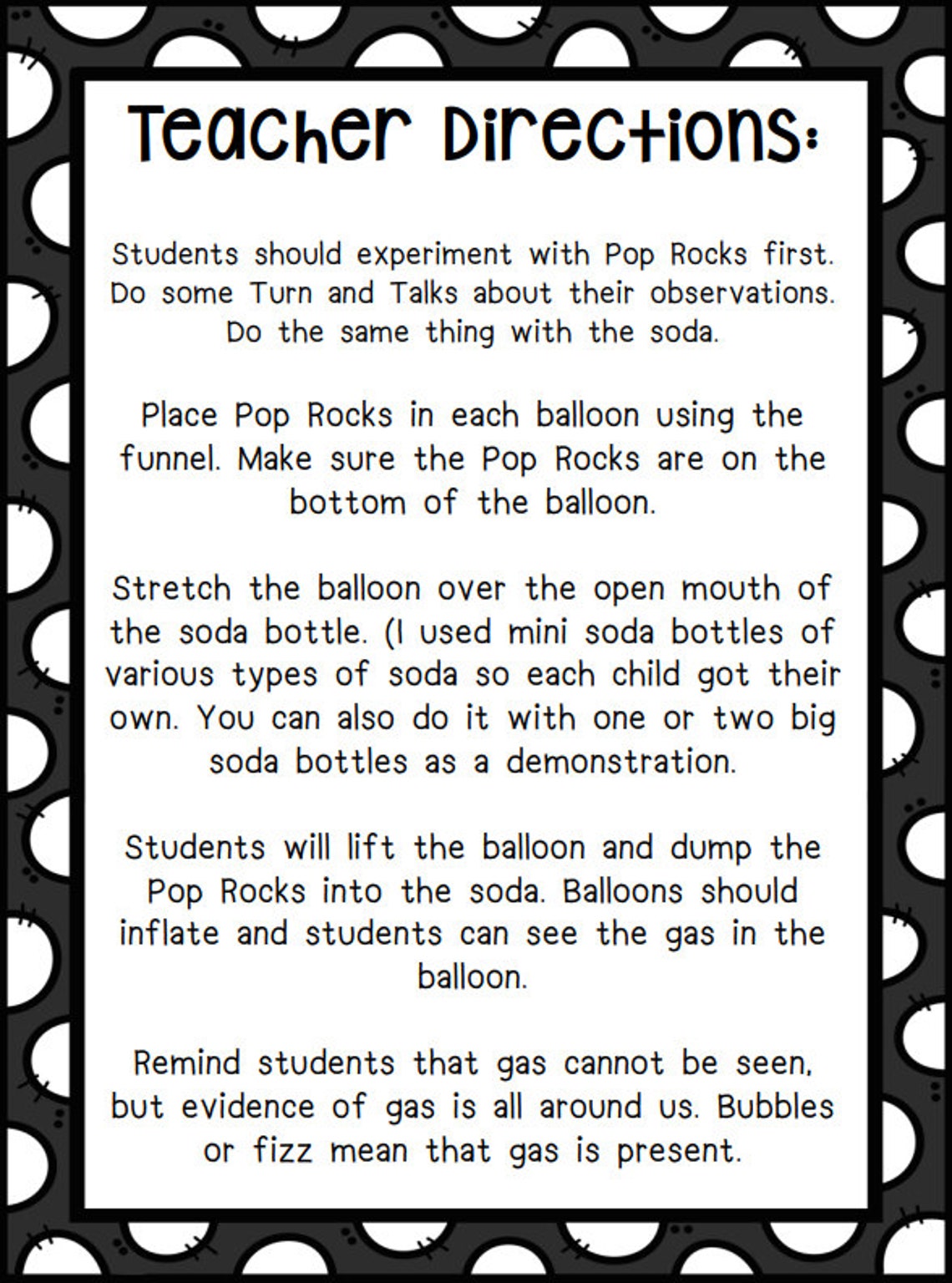 Quick and Easy Science Experiment: Fizzy Matter, A Liquid and Gas ...