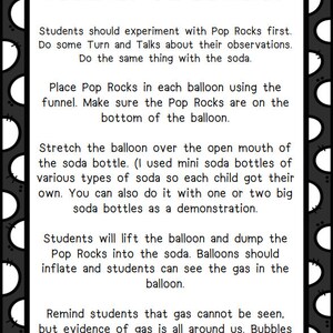 Quick and Easy Science Experiment: Fizzy Matter, A Liquid and Gas ...