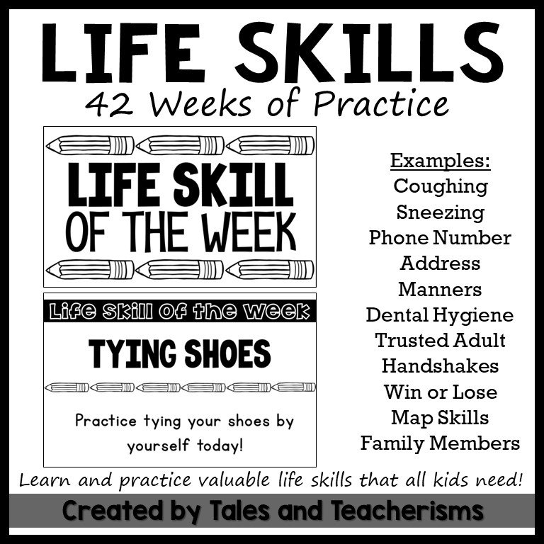Life Skills Poster