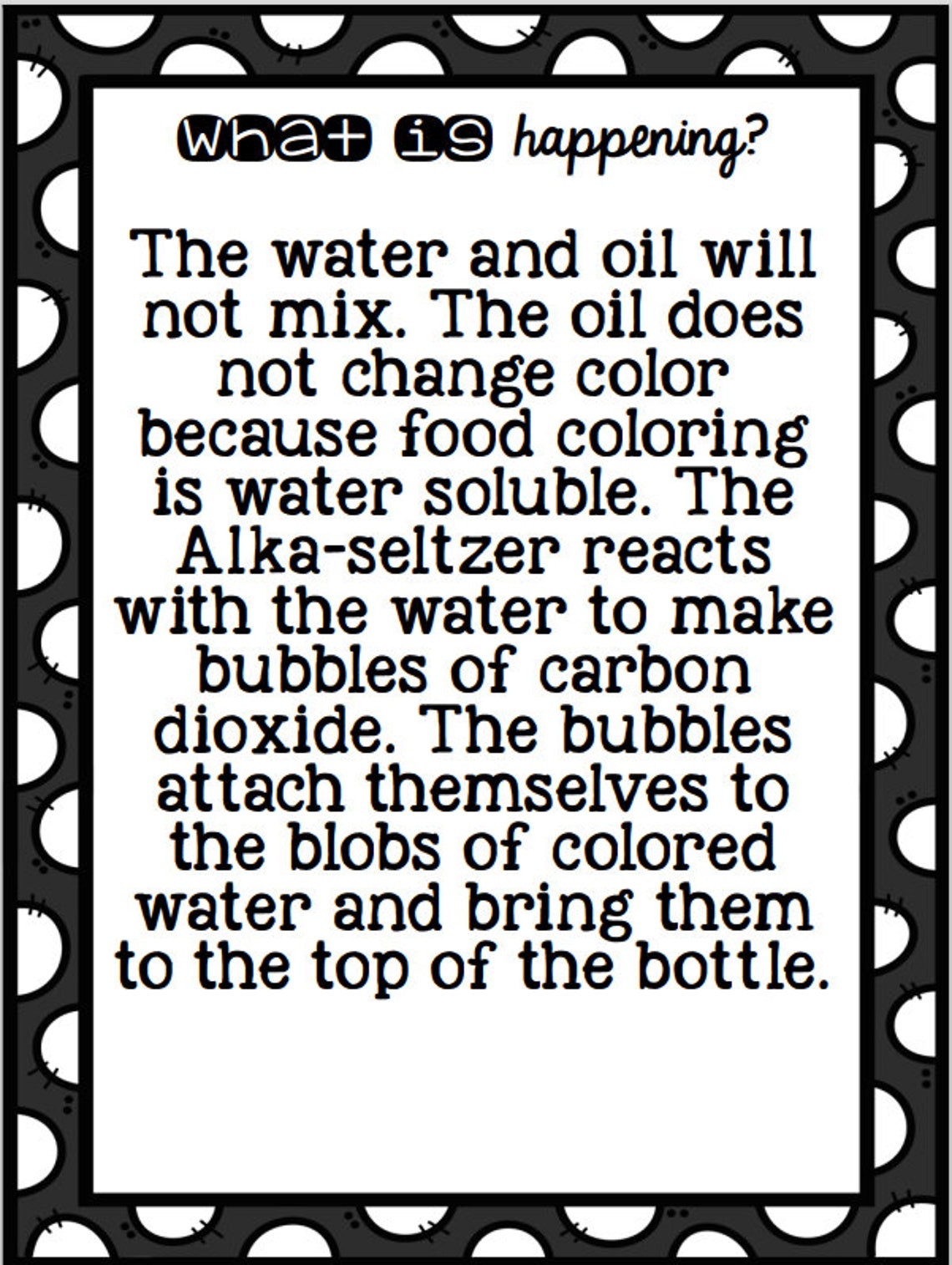 Quick and Easy Science Experiment: LAVA LAMP! Learn About Chemical ...