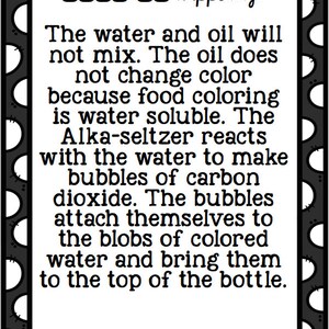 Quick and Easy Science Experiment: LAVA LAMP! Learn About Chemical ...