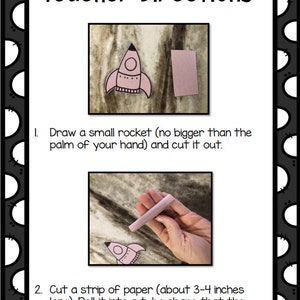 Quick and Easy Science Experiment-launch Paper Rocket STEM Engineering ...