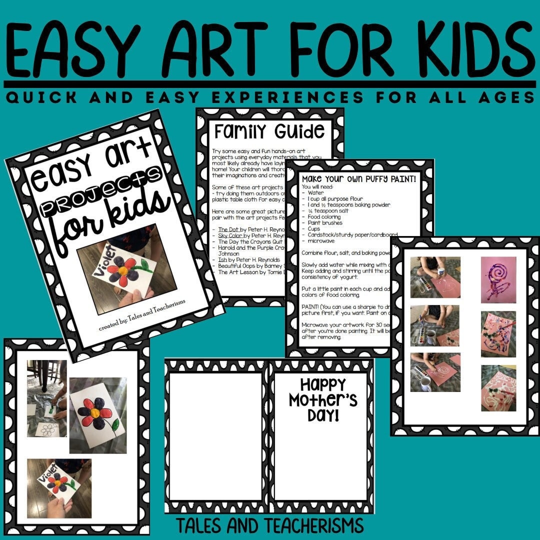 Quick and Easy Art Projects for Kids: Hands-on Experiences, Holiday ...