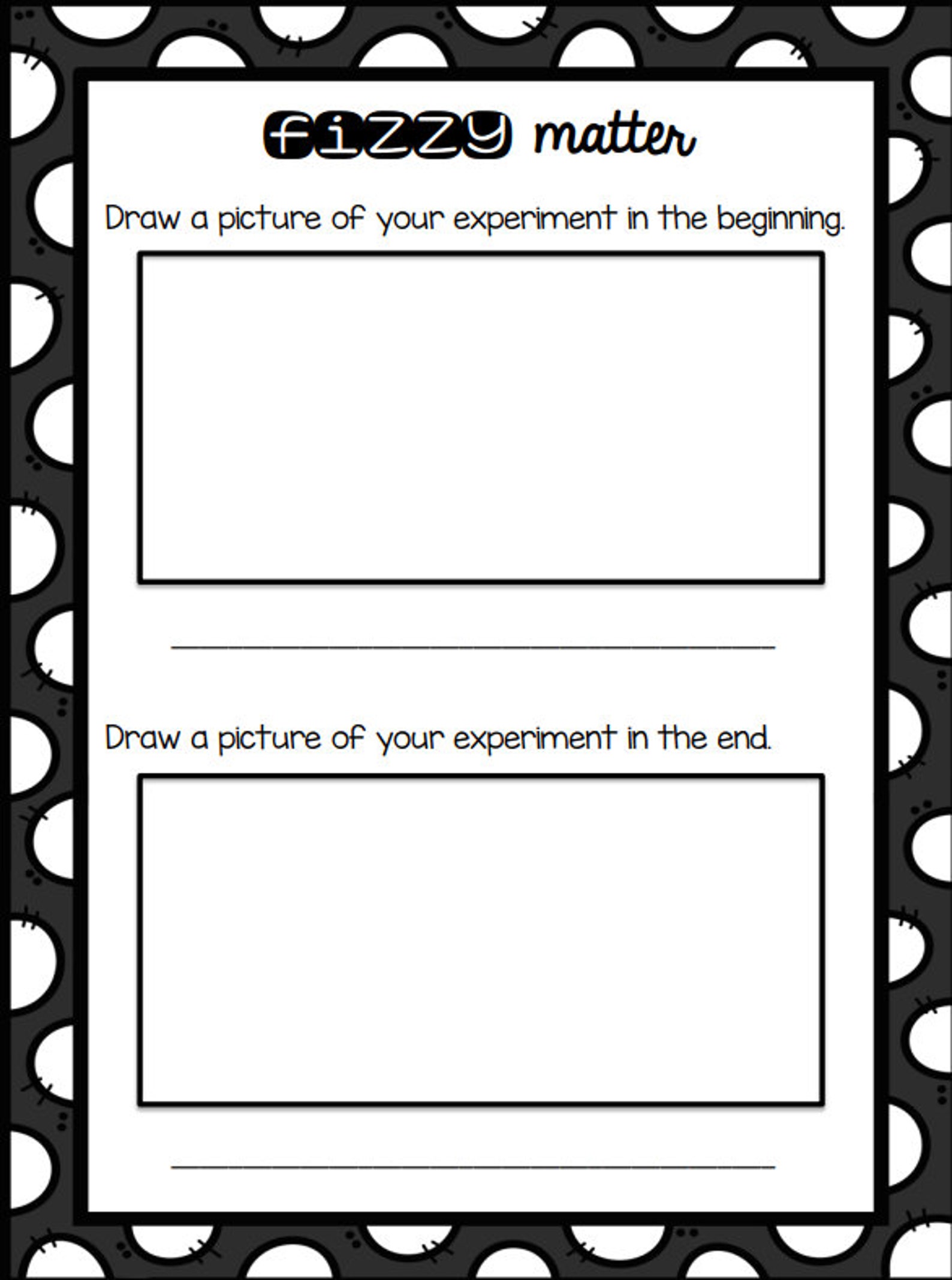Quick and Easy Science Experiment: Fizzy Matter, A Liquid and Gas ...