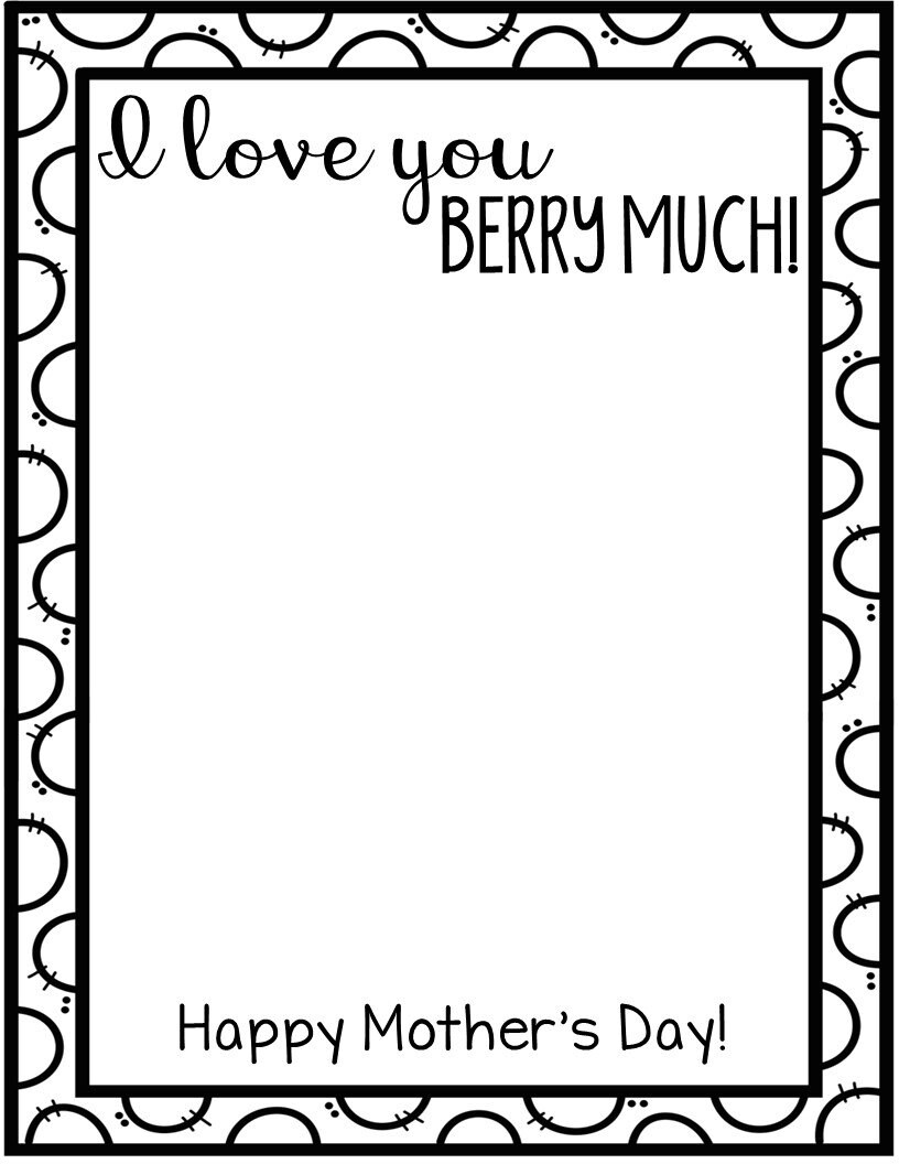 Handprint Crafts: I Love You BERRY Much / Baby Toddler Craft / DIY ...