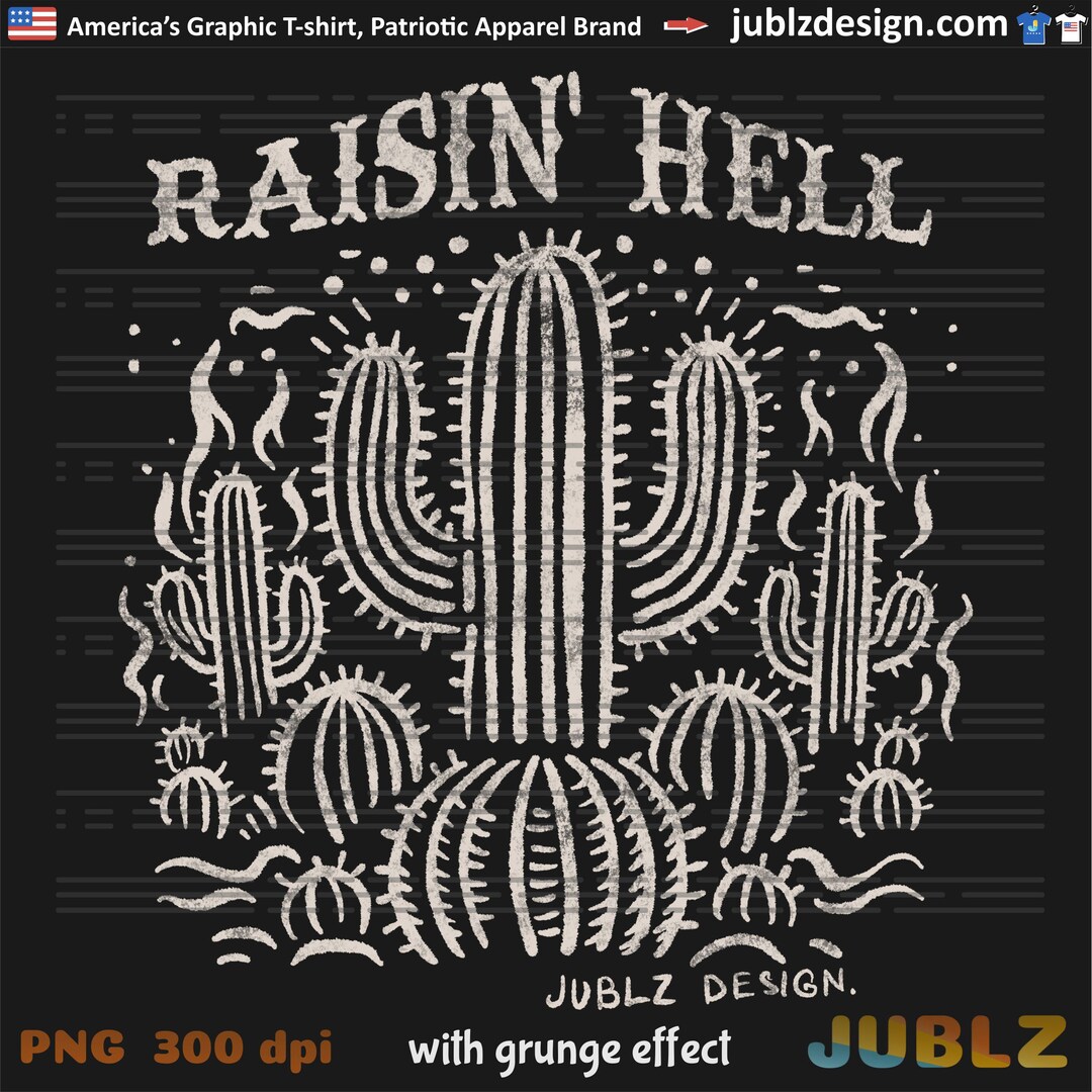 Raisin' Hell Png, Funny & Humorous Png, Southern and Country Cowboy ...