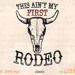 This Ain't My First Rodeo Western Sublimation Retro - Etsy