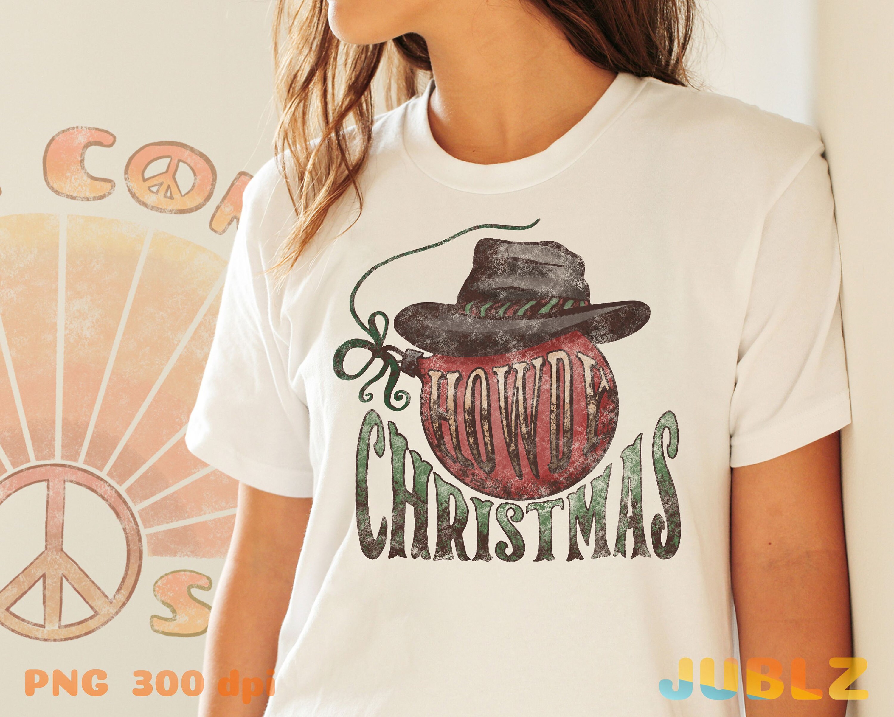 Howdy Christmas Png Western Christmas Png Happy Holidays - Etsy
