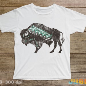 Buffalo PNG, Aztec Png, Bison PNG, Western PNG, Vintage Rodeo ...