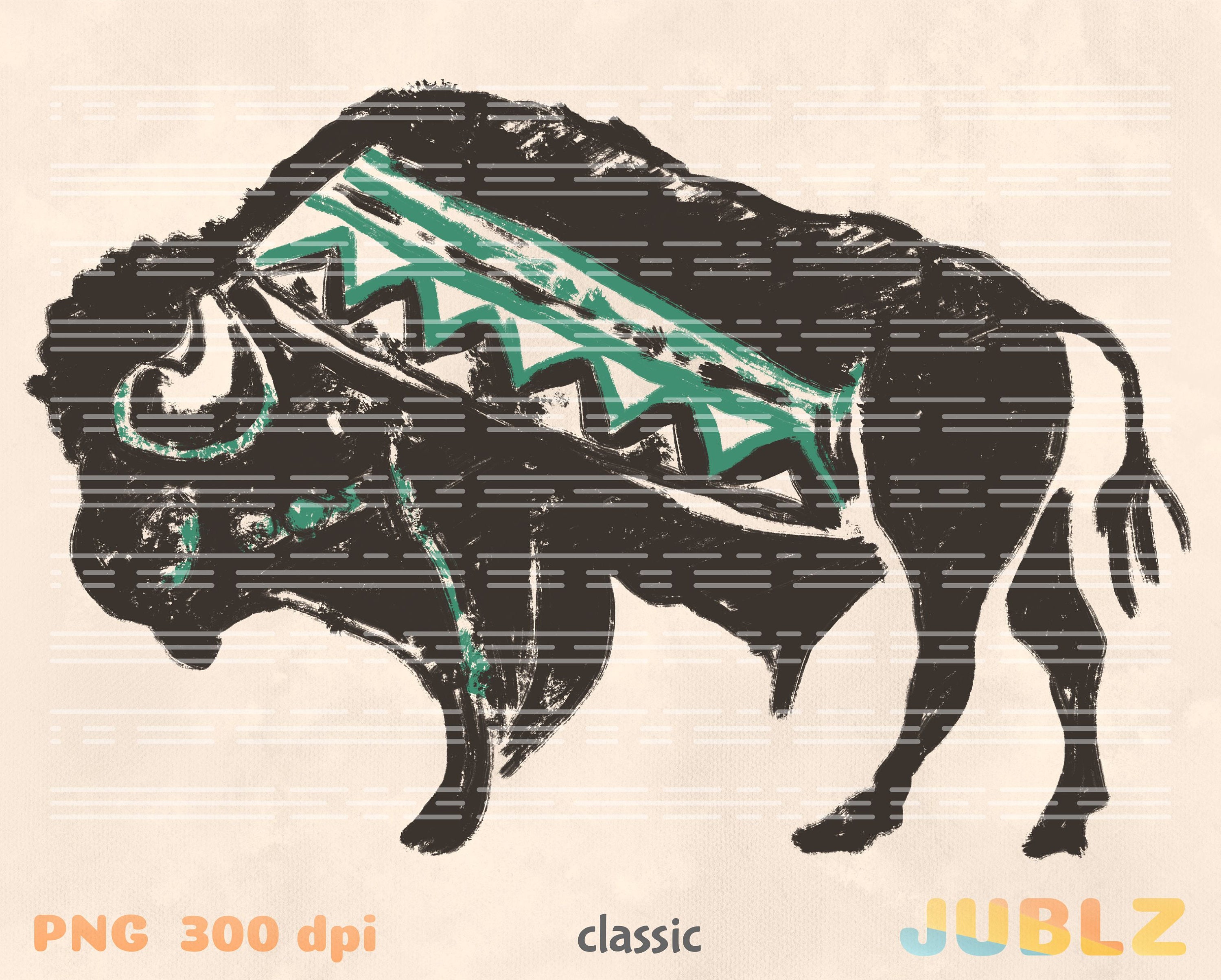 Buffalo PNG Aztec Png Bison PNG Western PNG Vintage Rodeo - Etsy Canada