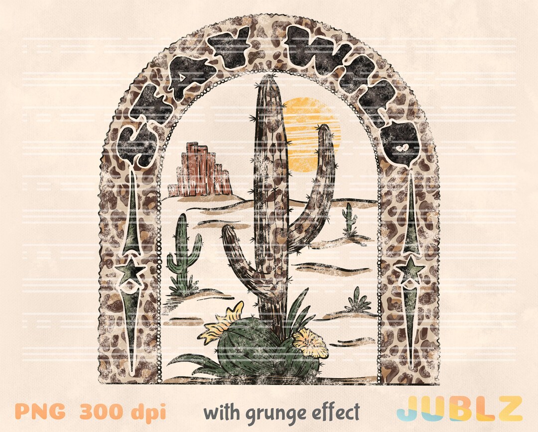 Stay Wild Png, Southwest Png, Cactus Western Png, Boho Png, Boho ...