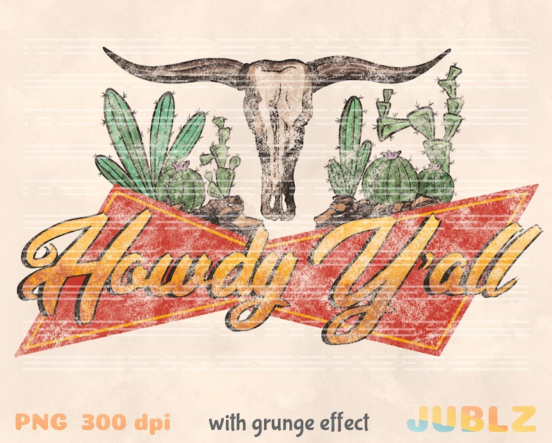 Howdy Y'all Png Howdy PNG Howdy Sublimation Howdy - Etsy
