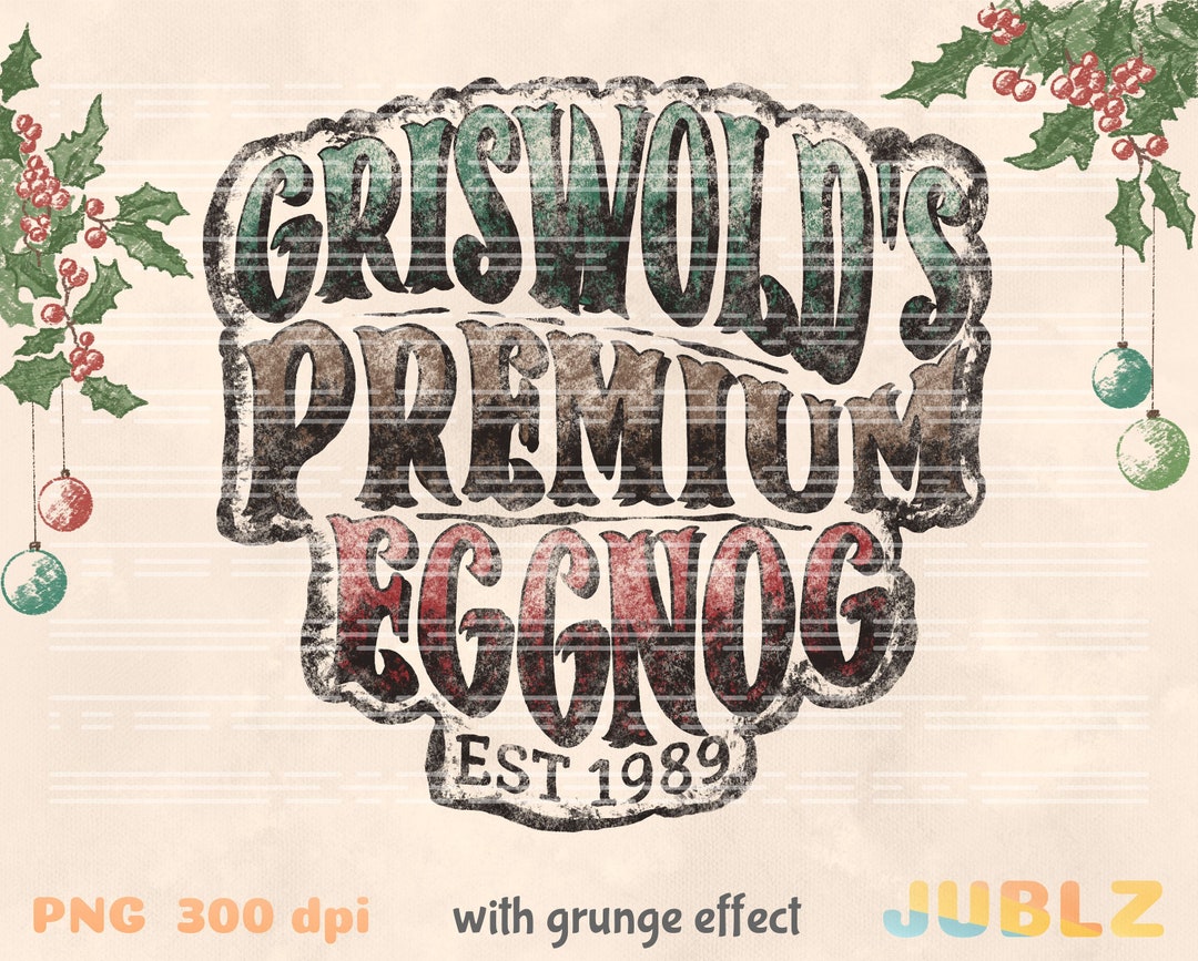 Griswold's Premium Eggnog PNG, Clark Griswold PNG, Christmas Movie PNG ...