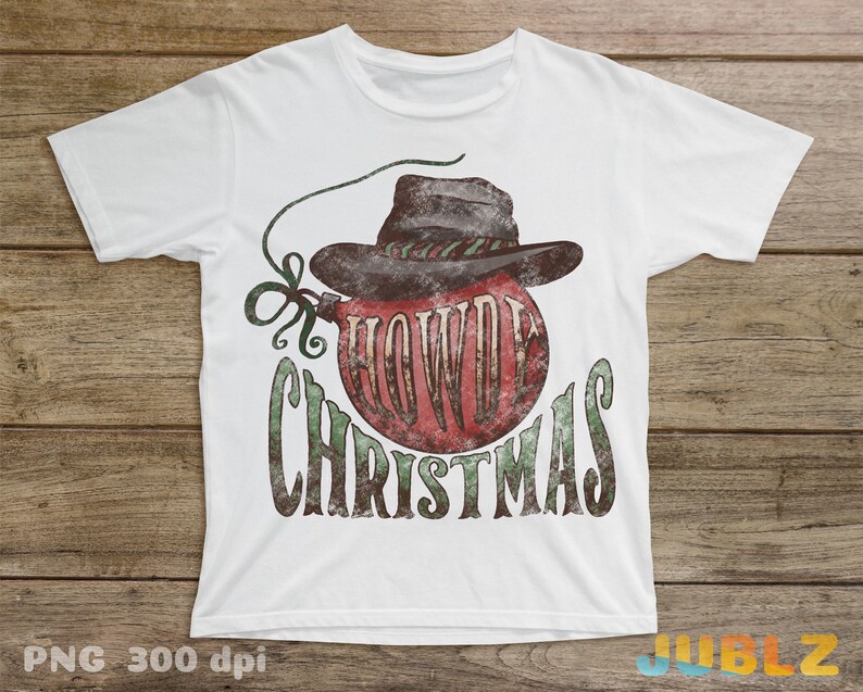 Howdy Christmas Png Western Christmas Png Happy Holidays - Etsy
