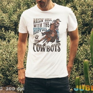 Raisin Hell With the Hippies & the Cowboys Png, Sublimation Download ...