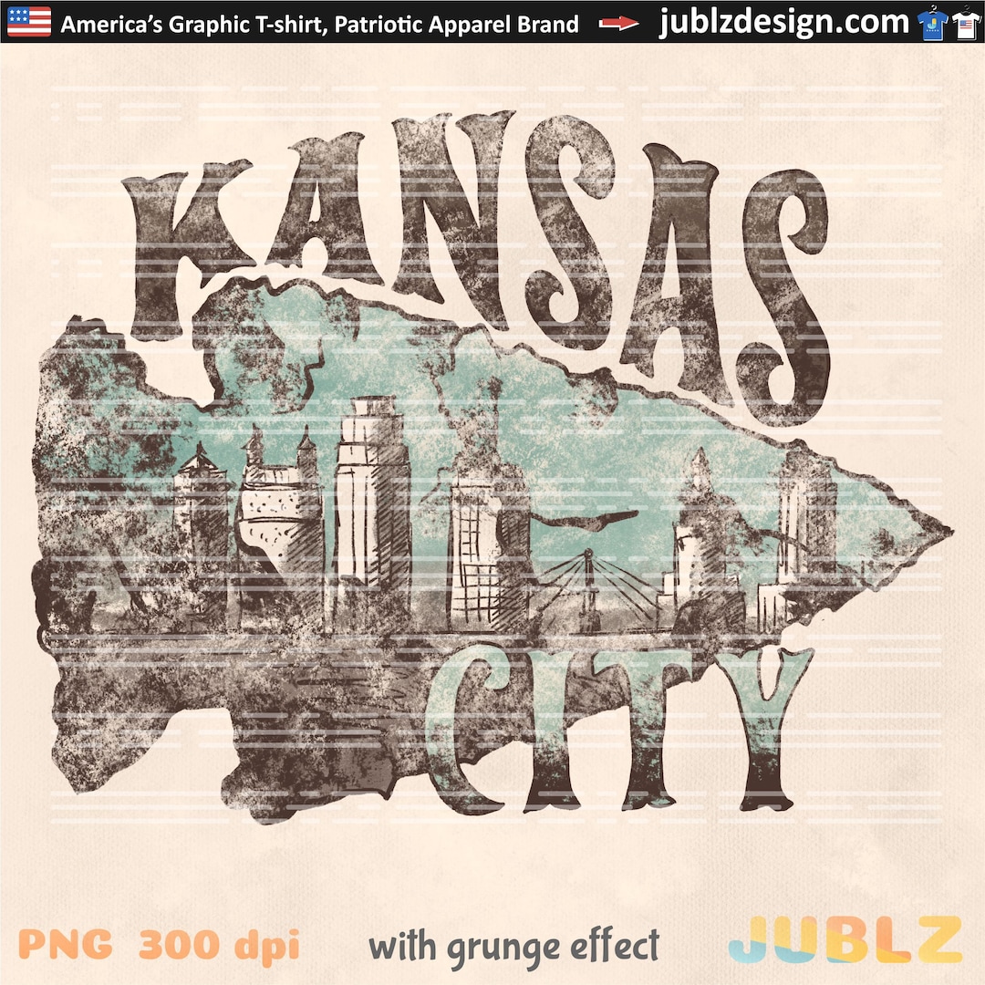 Kansas City Png, Kansas City Symbols, Kansas City Clipart, Sublimation ...