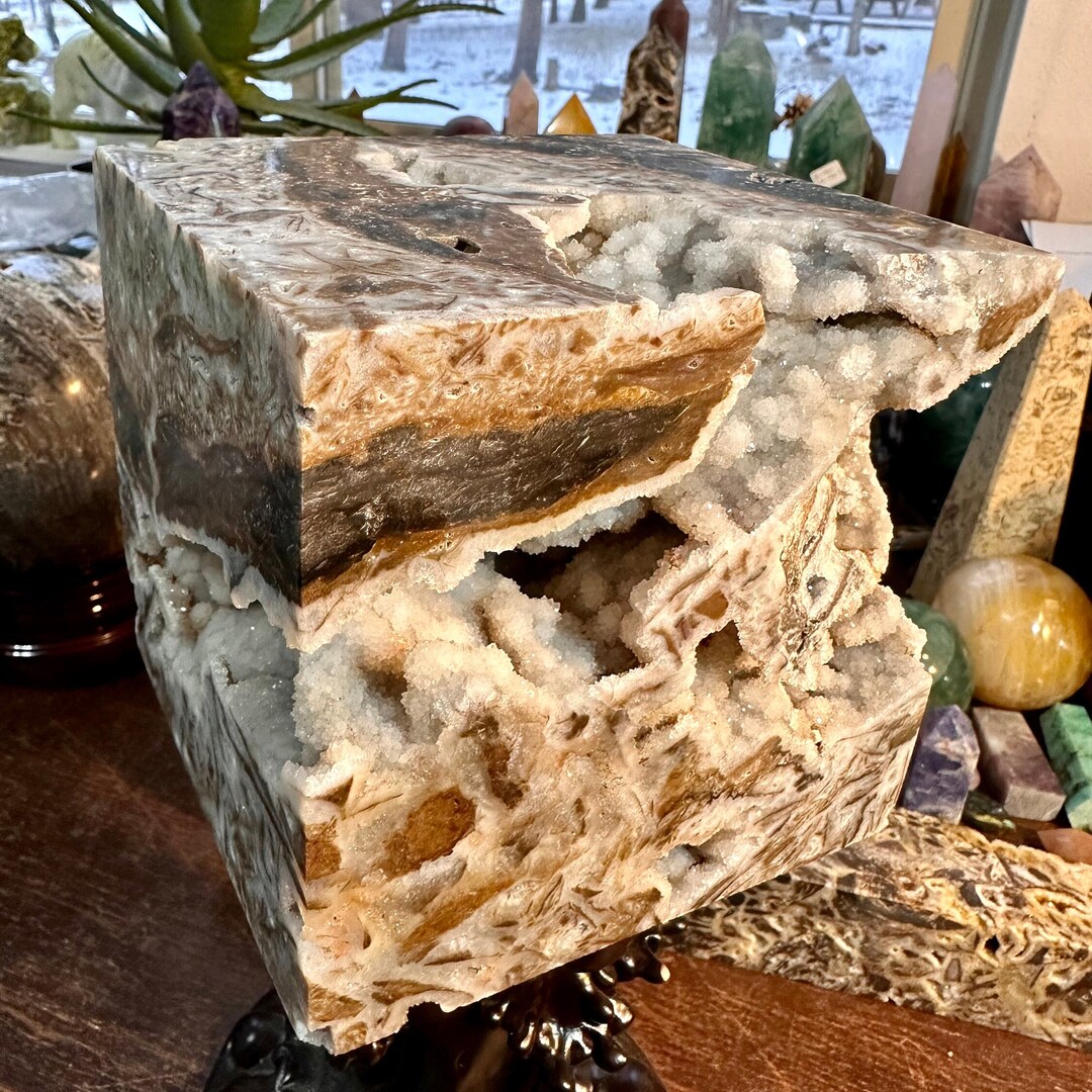 HUGE Sphalerite Crystal Cube - Etsy