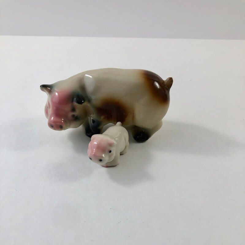 Pig Figurine - Etsy