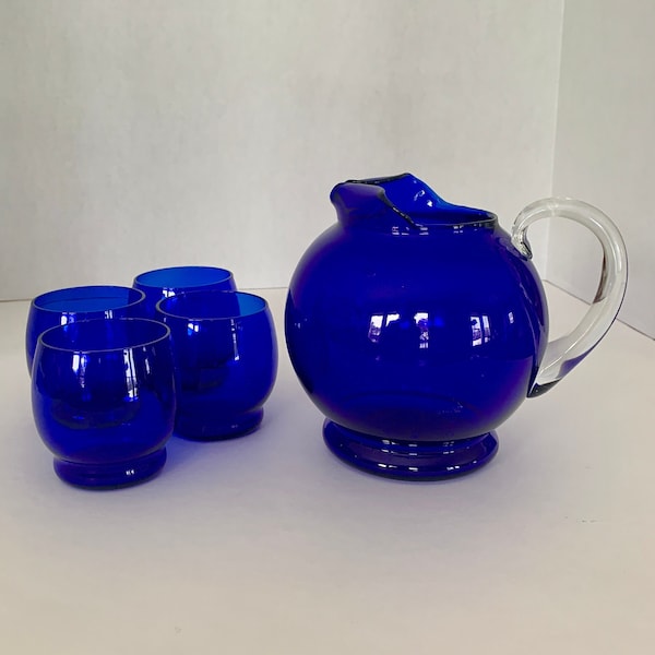 Blue Jug - Etsy