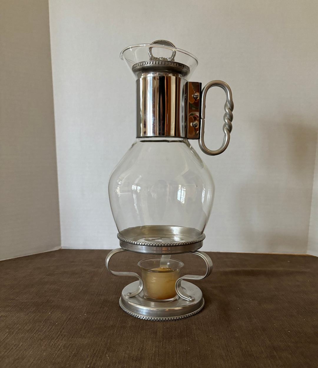 Corning Glass, Warming Carafe With Lid and Base, '60's - Etsy