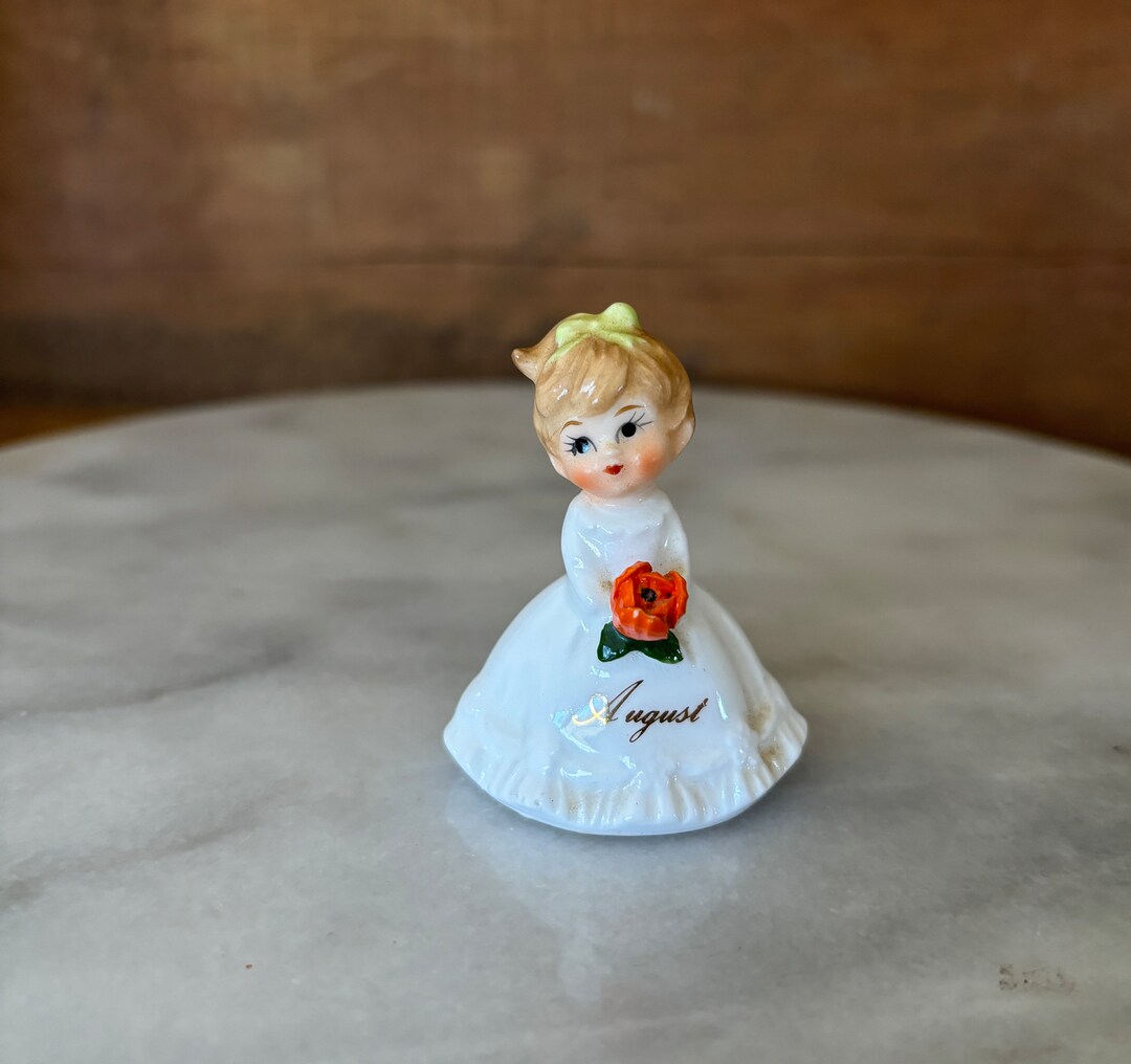 August Girl of the Month 1950's Napco - Etsy