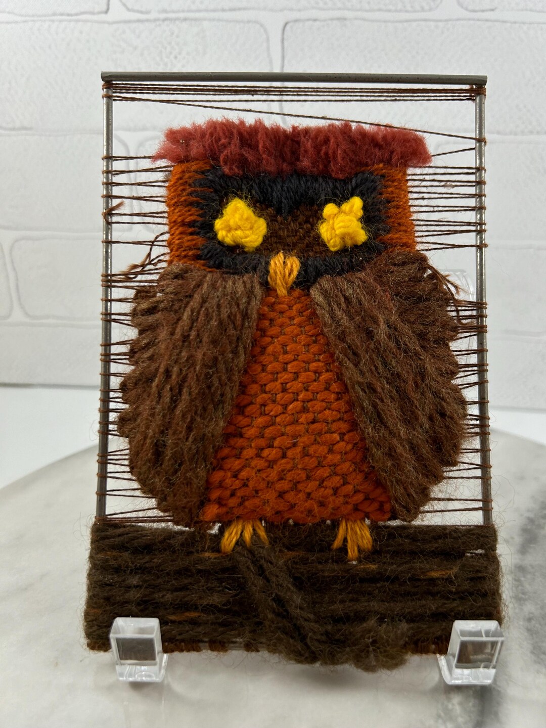 3D Yarn Owl Weaving Vintage Owls (#185) - Etsy