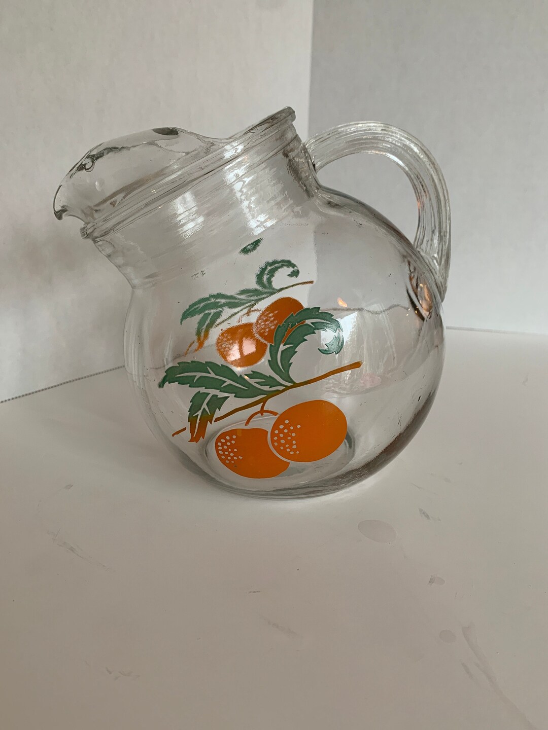 Tilt Ball Pitcher With Oranges - Etsy