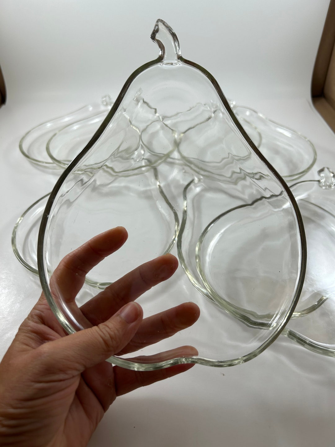 Hazel Atlas Orchard Pattern Pear Plates Set of 8 - Etsy