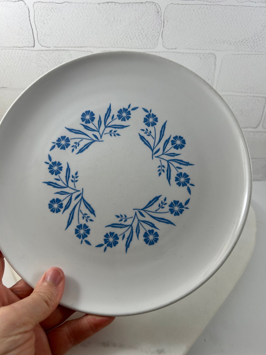 Blue Cornflower Centura by Corning 8.5" Plate Corning Ware (#11) - Etsy