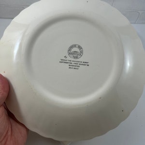 Manger Scene Plate Christ the Saviour is Born 1956 23-K GOLD Sanders ...