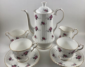 Princess House Tea Set Fine Bone China Tea Pot Creamer Sugar - Etsy