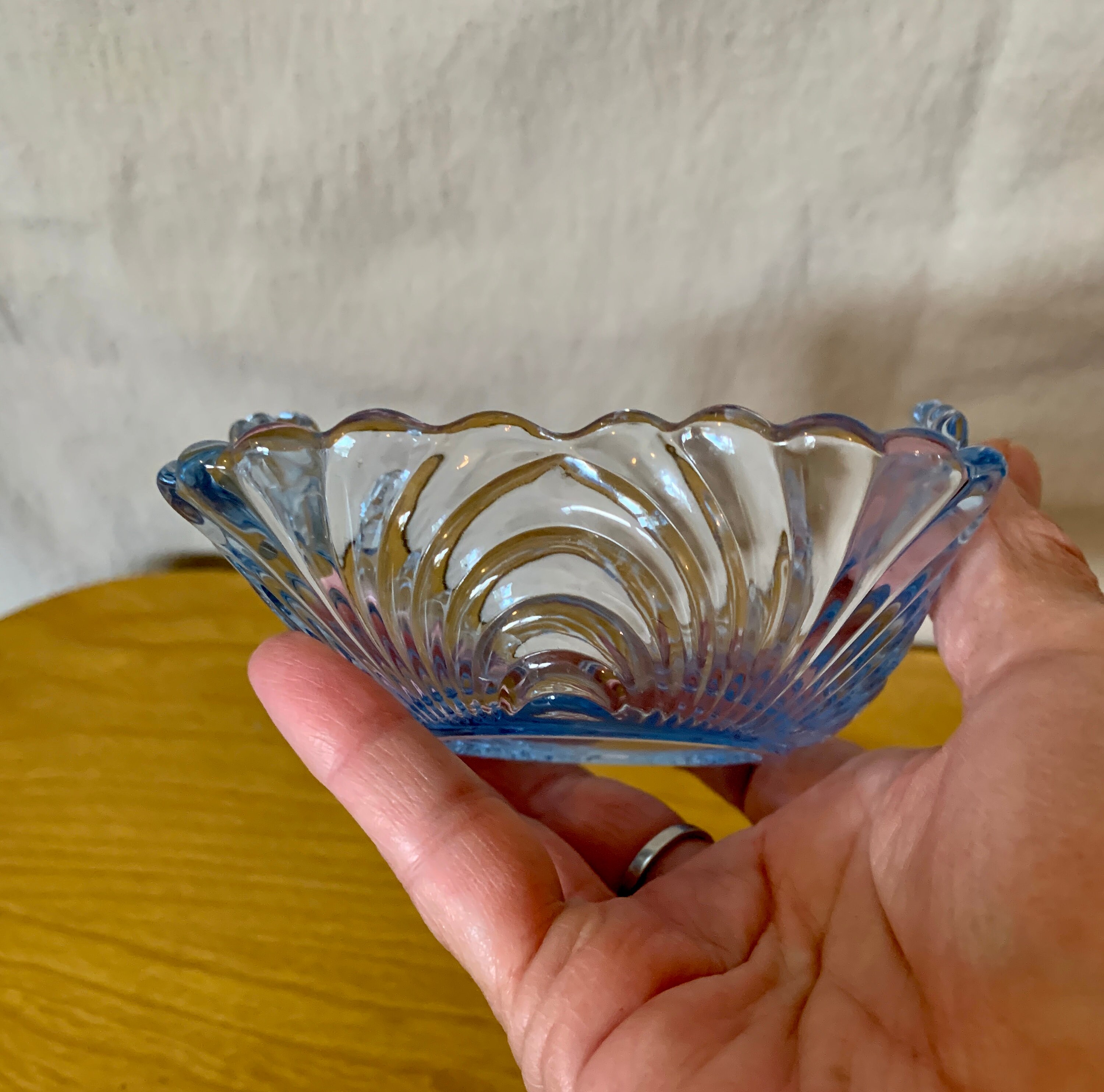 Cambridge Caprice Moonlight Blue Bon Bon Dish - Etsy