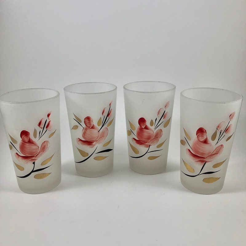 Frosted Glasses - Etsy