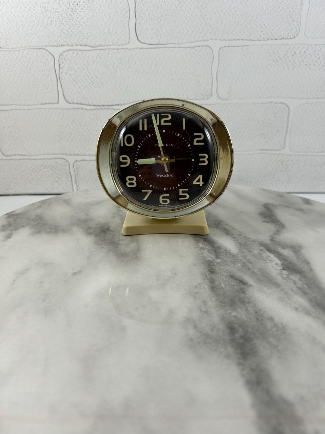 Vintage Baby Ben WESTCLOX Alarm Clock Glow in the Dark WORKS USA 145 - Etsy