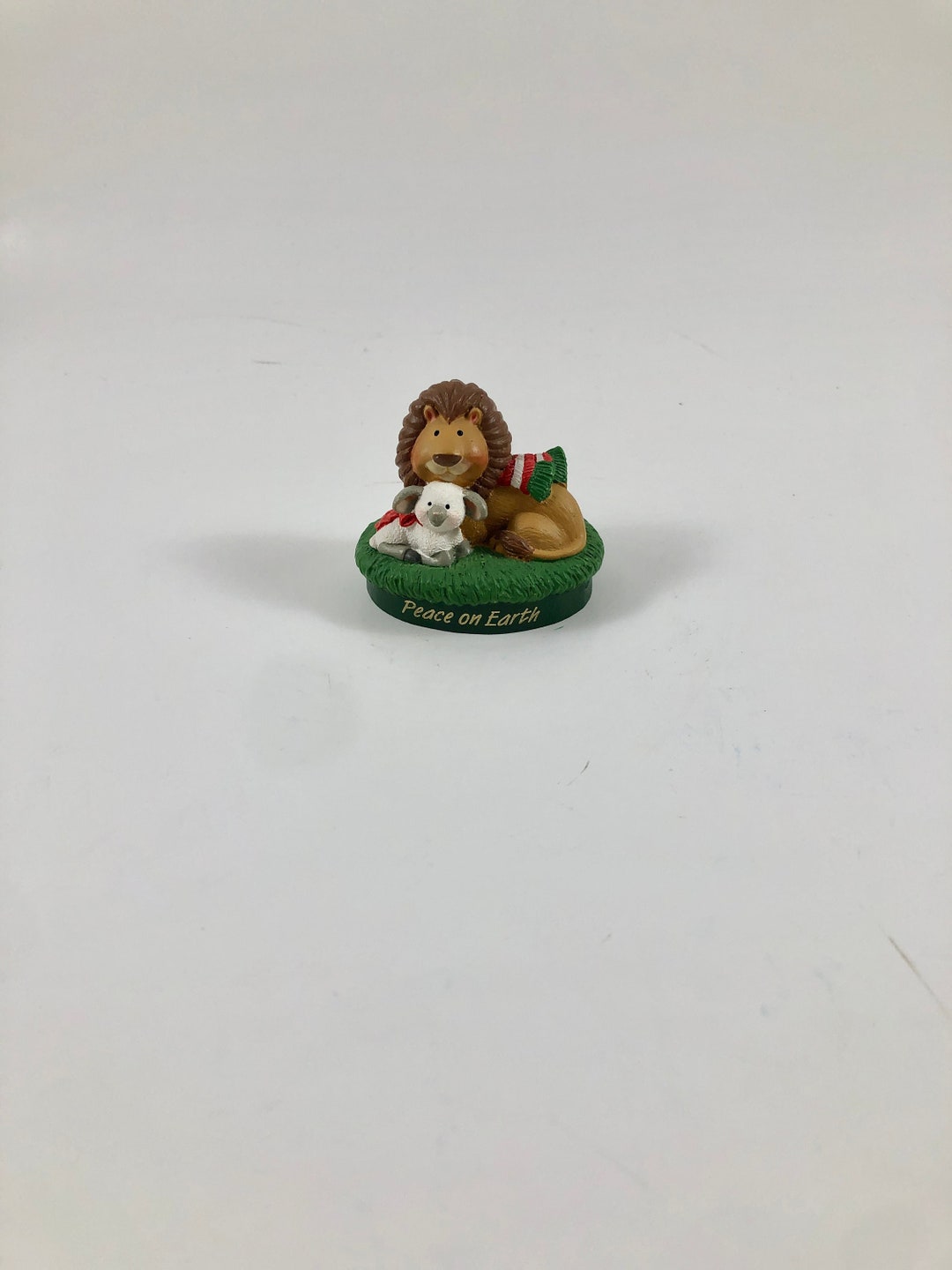 1995 Hallmark Merry Miniatures Lion + Lamb - Etsy