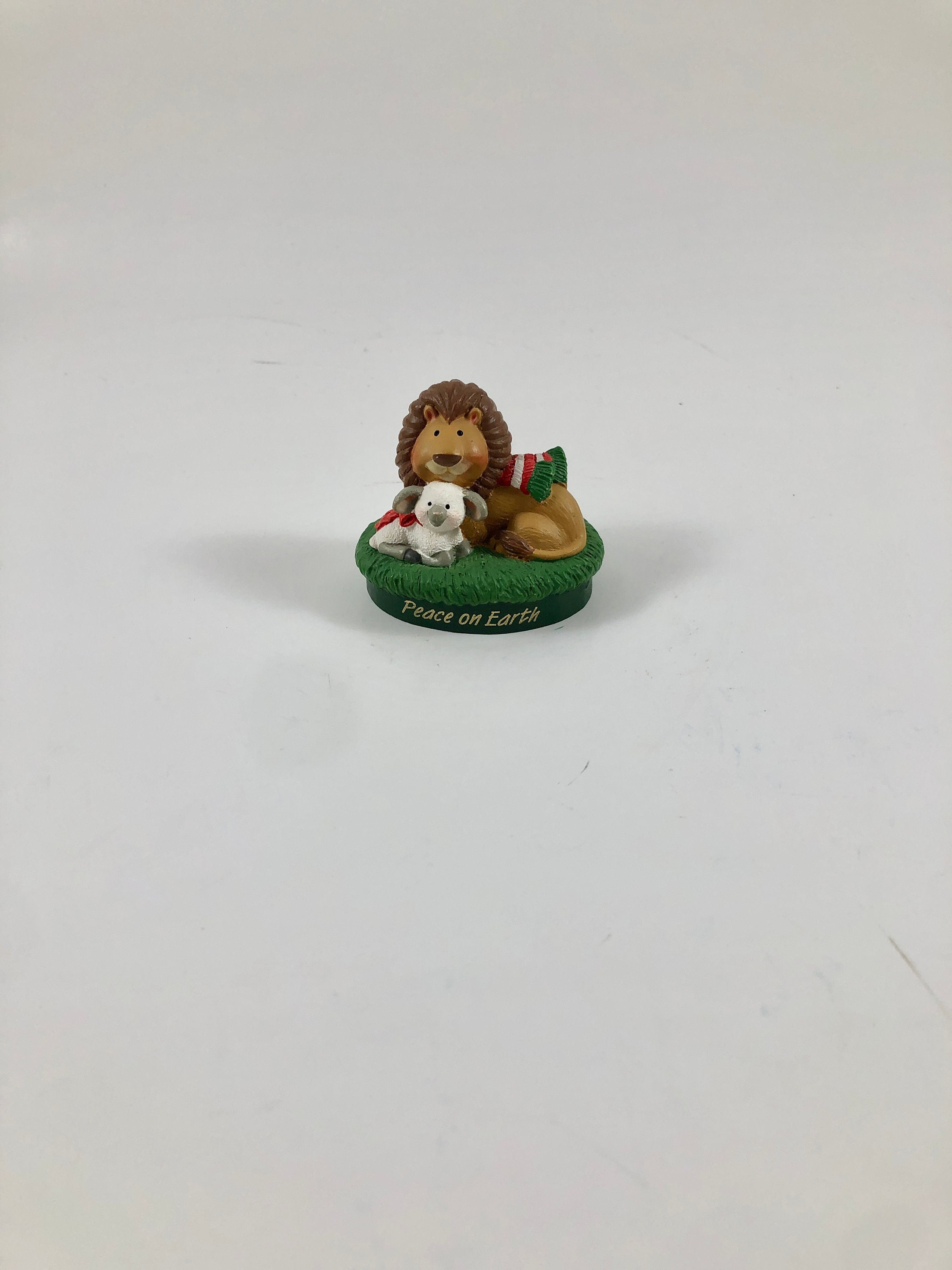 1995 Hallmark Merry Miniatures Lion + Lamb - Etsy