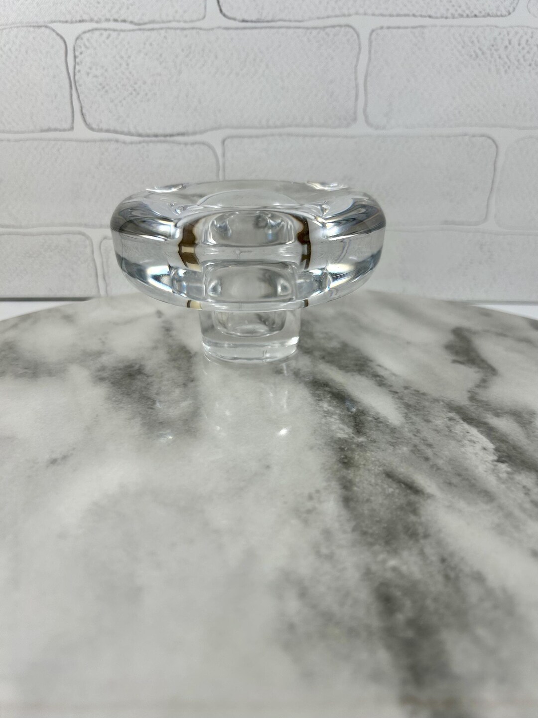 Dansk Crystal Votive Holder International Designs Japan 131 - Etsy