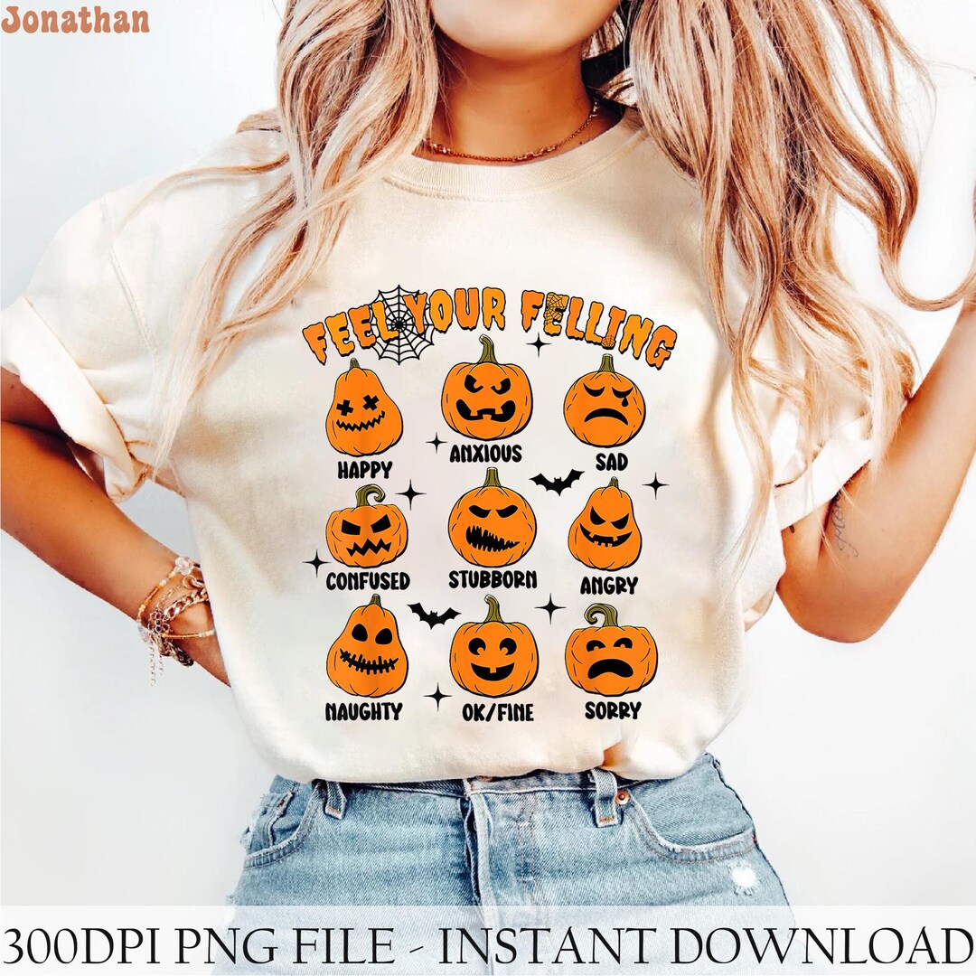 Feel Your Feeling Halloween Png, Mental Health Awareness Png, School ...