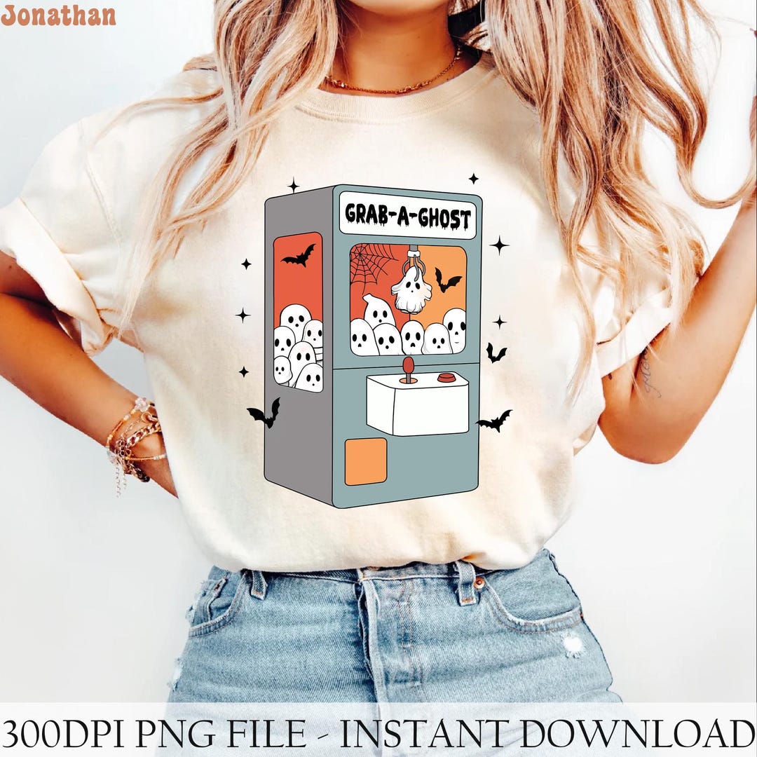 Grab A Ghost Halloween Png, Cute Halloween Ghosts Png, Vintage Ghost ...
