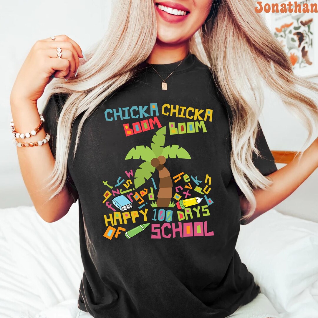Chicka Chicka Boom Boom Png, Happy 100 Days of School Png, Back to ...