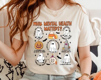 Mental Health Matter Spooky Halloween Png, Mental Health Awareness Png ...
