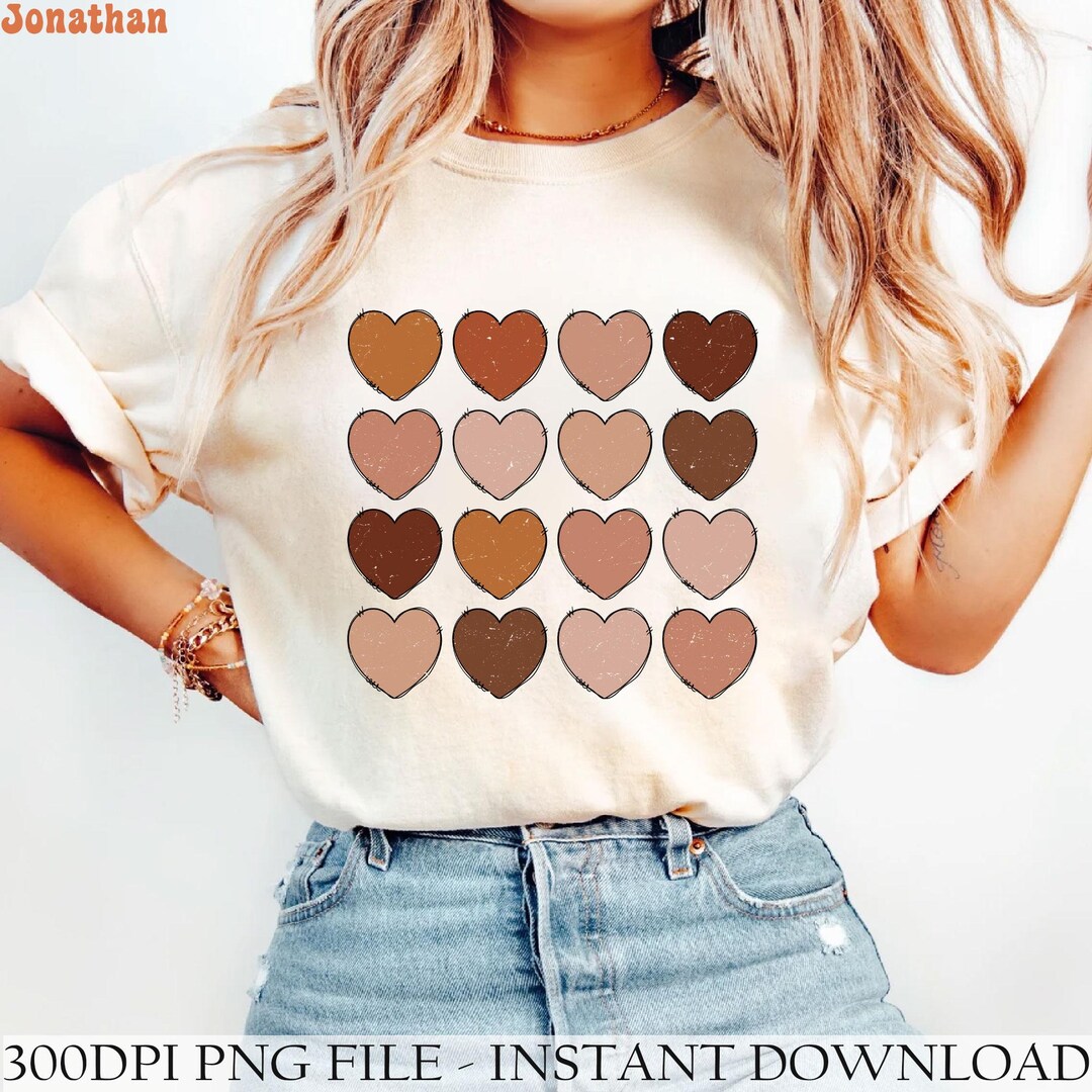 Candy Heart Black History Month Png, Black History Pride PNG, Afro ...