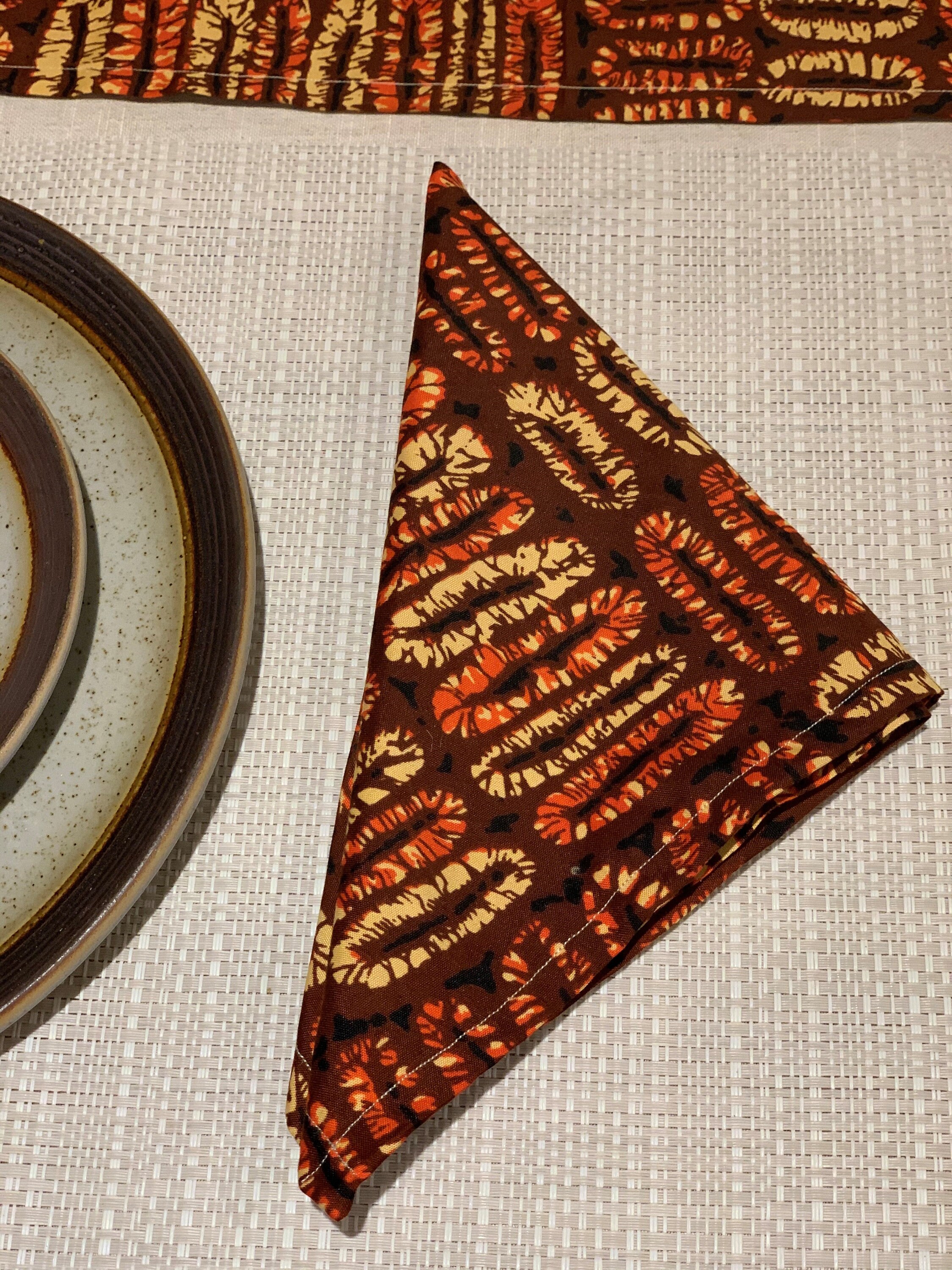 African Cloth Napkin - Etsy
