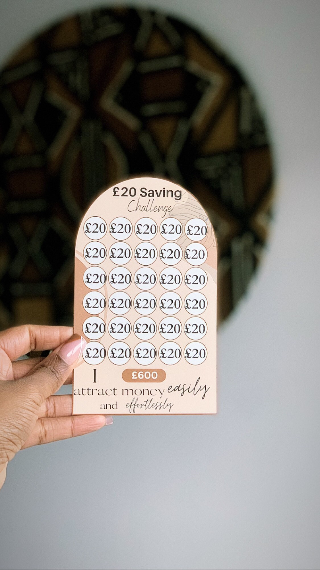 5 | 10 | 20 | 500 | 1000 | 2000 | Pounds | Laminated Affirmation ...