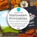 Canva Halloween Mockup for Printables Canva Halloween Etsy Listing ...