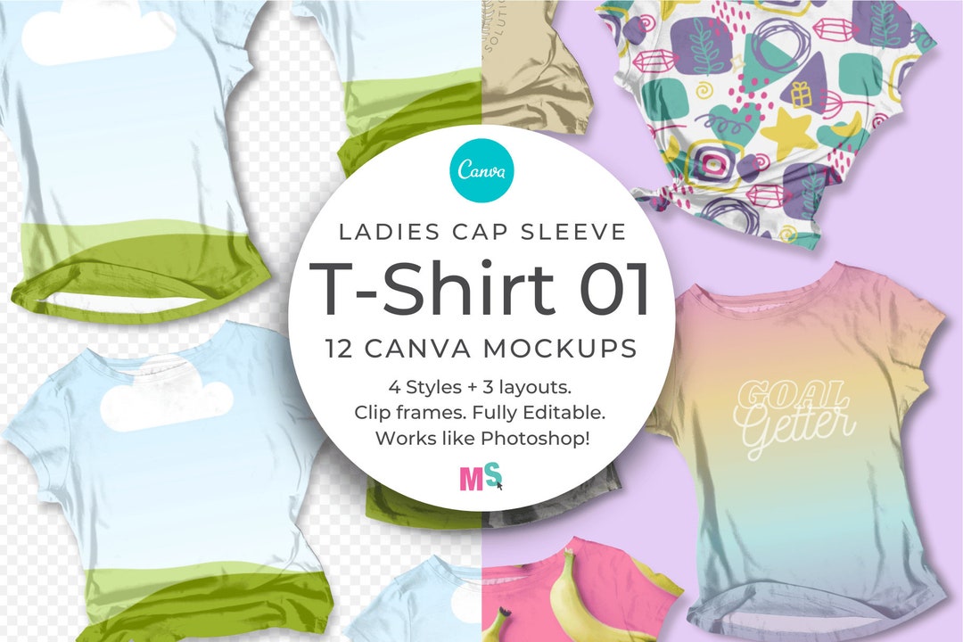 Canva Tshirt Mockup 01 Template Apparel Fashion Shirt Merchandise ...