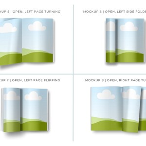 A4 Magazine Mockups Canva Template Canva Mockup Canva Book Mockup Canva ...