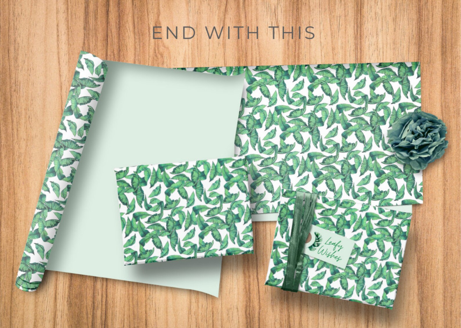 Gifting Mockups Canva Template Canva Mockup Giftwrap and - Etsy