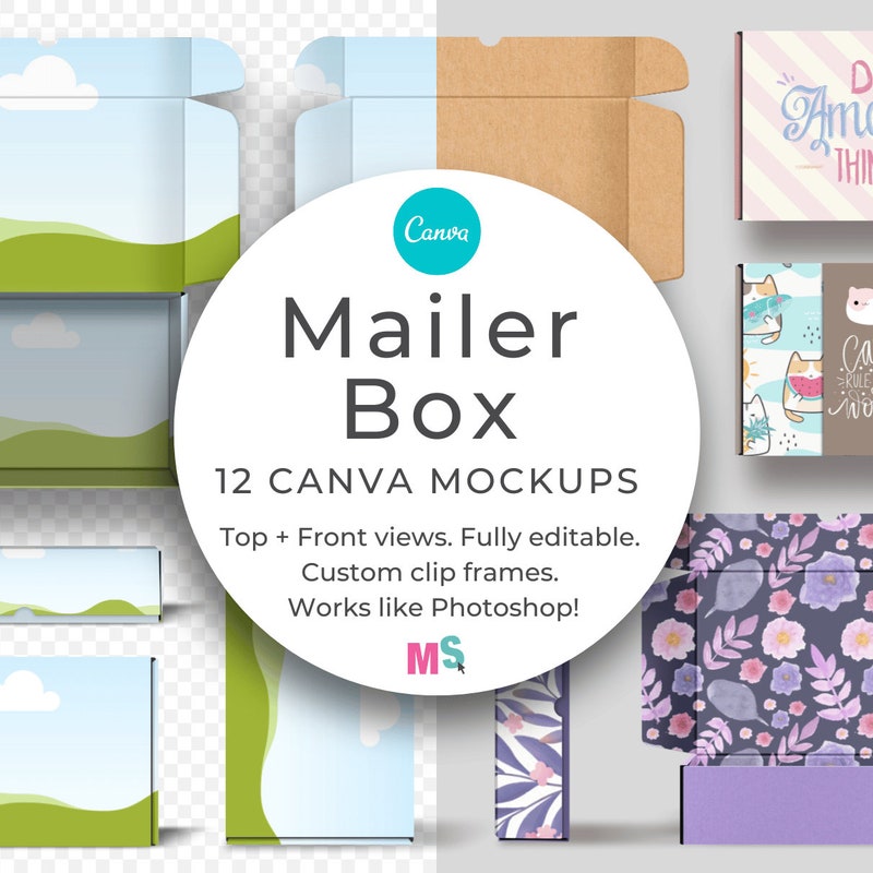 Mailer Boxes Customizable - Etsy