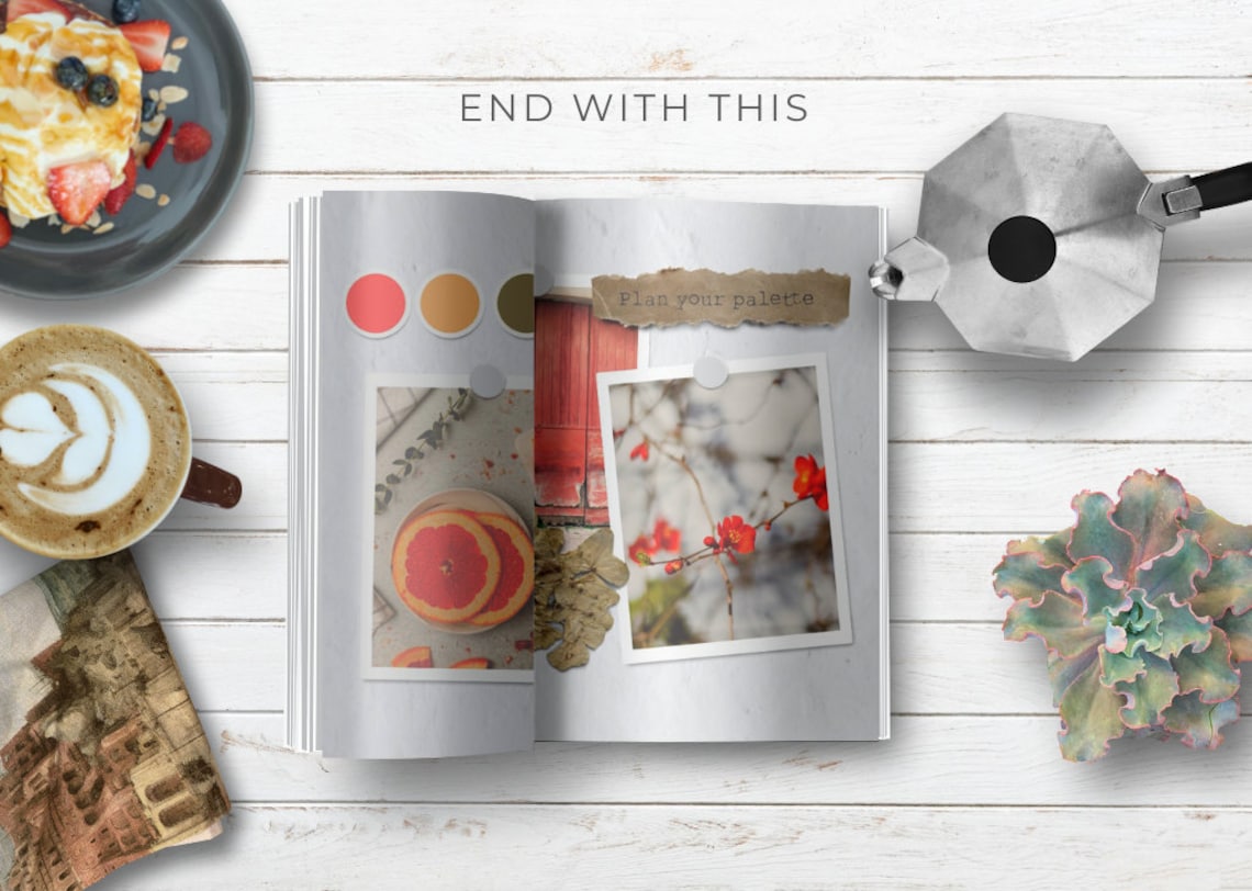 A4 Magazine Mockups Canva Template Canva Mockup Canva Book - Etsy